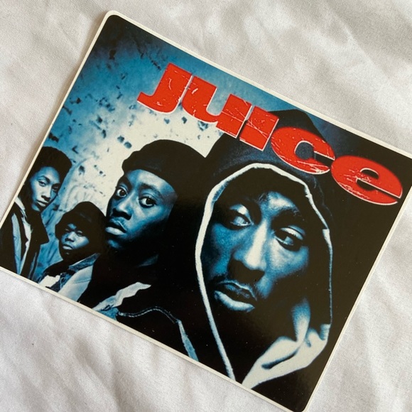 Juice Movie | Accessories | Rare Tupac Juice Movie Sticker | Poshmark